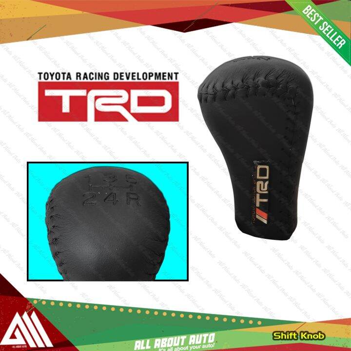 Toyota M/T Manual Transmission TRD Shift Gear Knob (Round Black ...