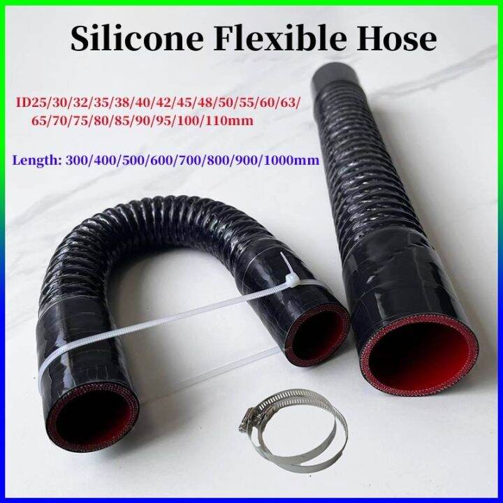 1 Universal Car Silicone Flexible Pipe Car Radiator Hose Intake Hose ...