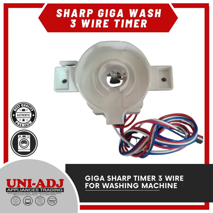 SHARP GIGA WASH Timer 3 wire for Washing Machine | Lazada PH