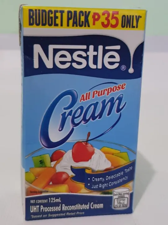 All Purpose Nestle Cream - Budget Pack (12 pouches x 125 ml) | Lazada PH