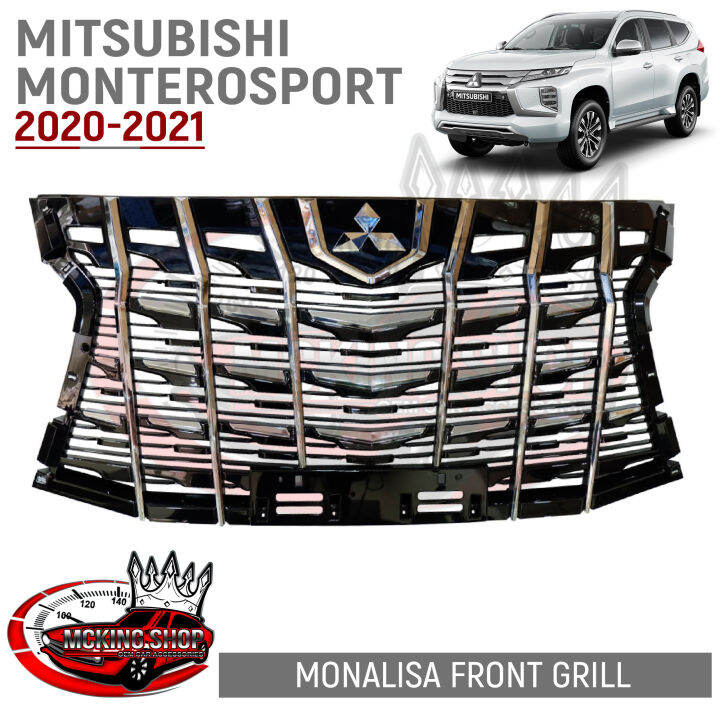 Mitsubishi Montero 2020-2021 Monalisa /Transformer Grill (Glossy Black ...