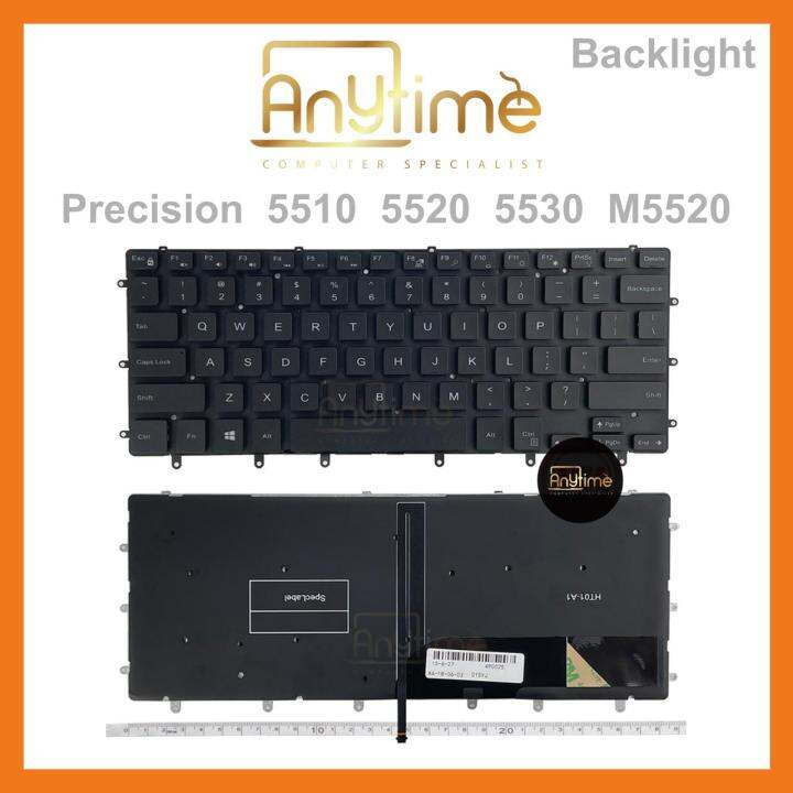 DELL Precision 5510 5520 5530 M5520 0GDT9F keyboard black backlight ...