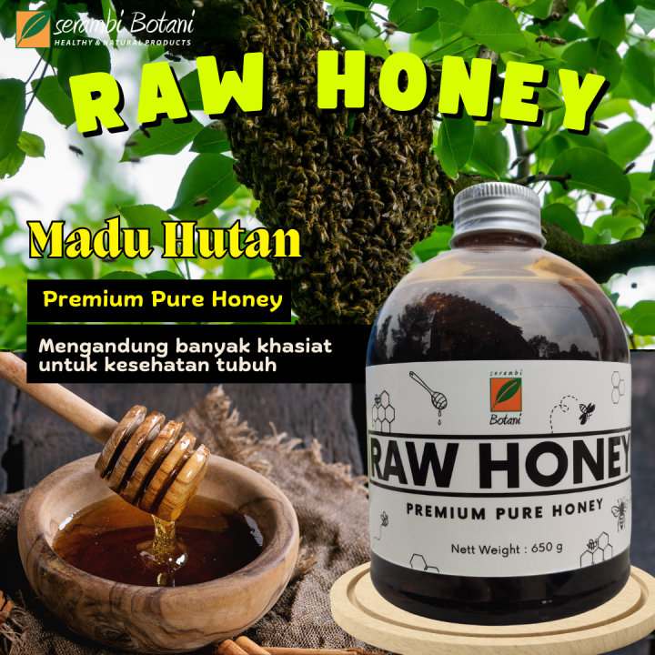Madu Murni Hutan Raw Honey Premium 650 gr | Lazada Indonesia