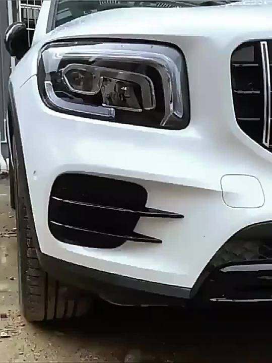 Front Bumper Grille Fog Lamp Cover Air Vent Intake Frame for Benz X247 GLB200 GLB220 GLB180 ...