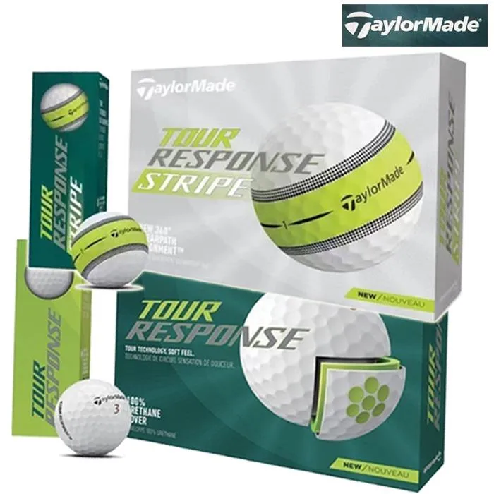ตรวจสอบการตอบสนองของ Taylormade Golf Ball TOUR 3-Tier Ball Sight Line 3 ...