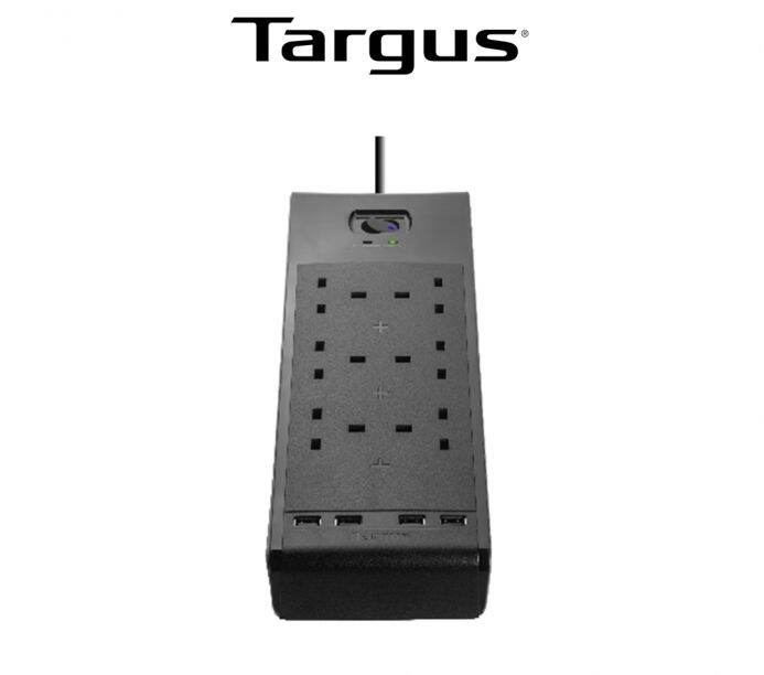TARGUS SMARTSURGE 6 USB SURGE PROTECTOR 6 SOCKET WITH 4 PORT USB ...