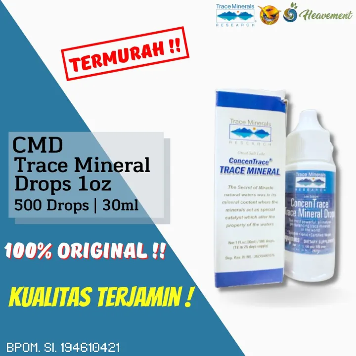 Cmd (Concentrate Trace Mineral) 500 Drops | Lazada Indonesia