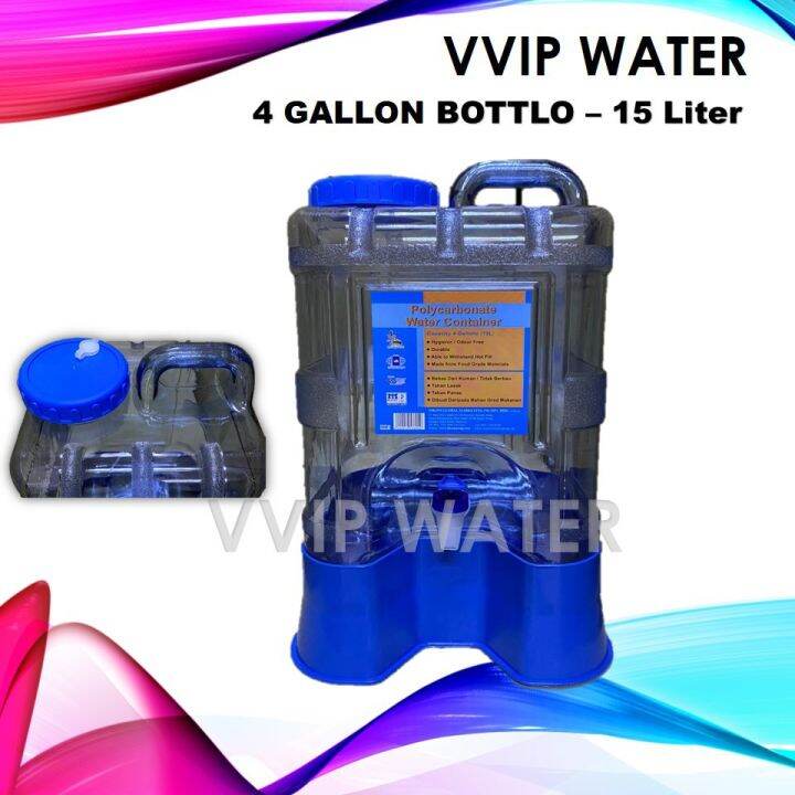 4 GALLON POLYCARBONATE WATER CONTAINER (15LITER) | Lazada