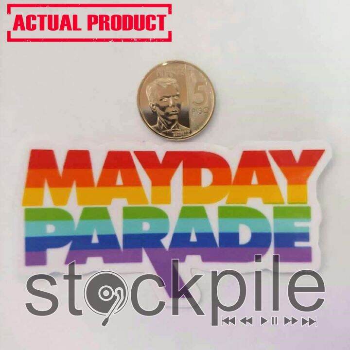 MAYDAY PARADE ROCK N ROLL BAND VINYL STICKERS | Lazada PH