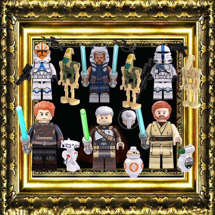 Cal Kestis Ahsoka Obi Wan Birthday Gift Education Toys For Children DIY ...