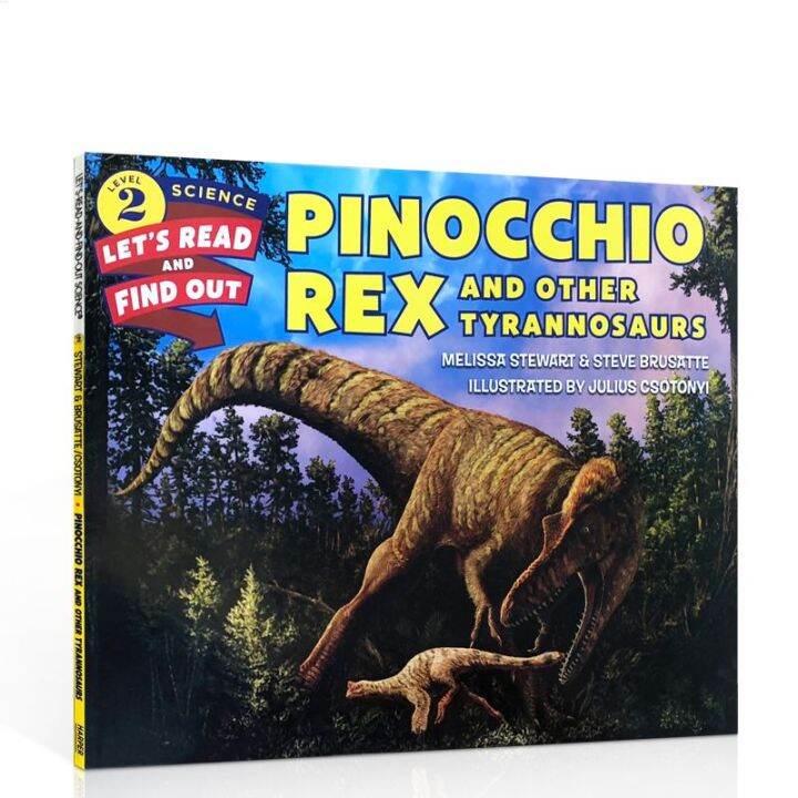 Pinocchio Rex and other tyranosaurs children's English Story Book ...