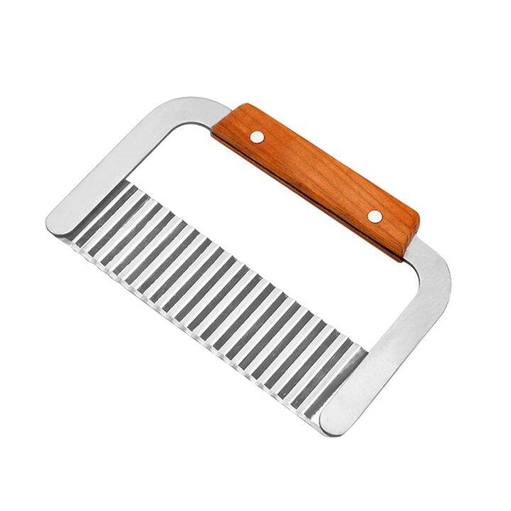 Chip Hand Potato Fry Tool Wavy Fries Chipper Vegetable House Gadget ...