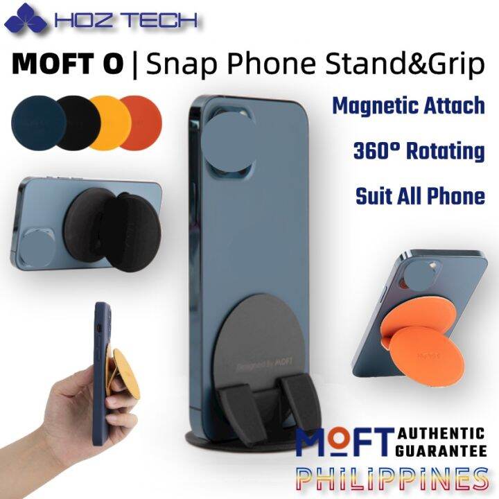 MOFT O Snap Phone Stand&Grip MagSafe Compatible/Suit For All SmartPhone,Portable Invisible Phone ...