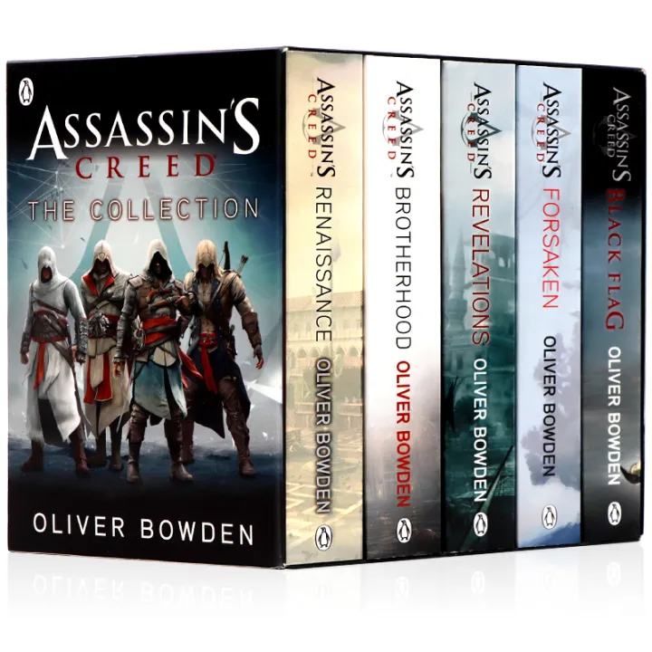 Assassin's Creed boxed 5 original English novels assassin' S Creed 9 ...