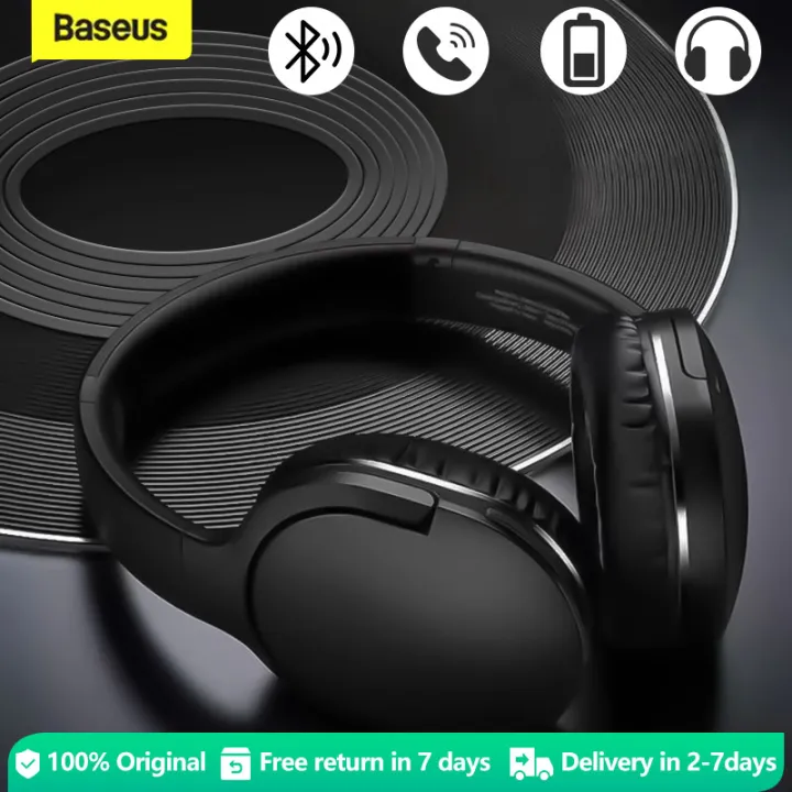 Baseus D02 Pro Bluetooth Headphones Wireless Earphones Stereo 5.0 HIFI ...