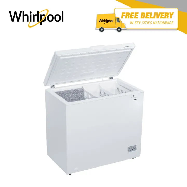 Whirlpool 11 cu.ft. Inverter Chest Freezer WHH11DC6 (White) | Lazada PH