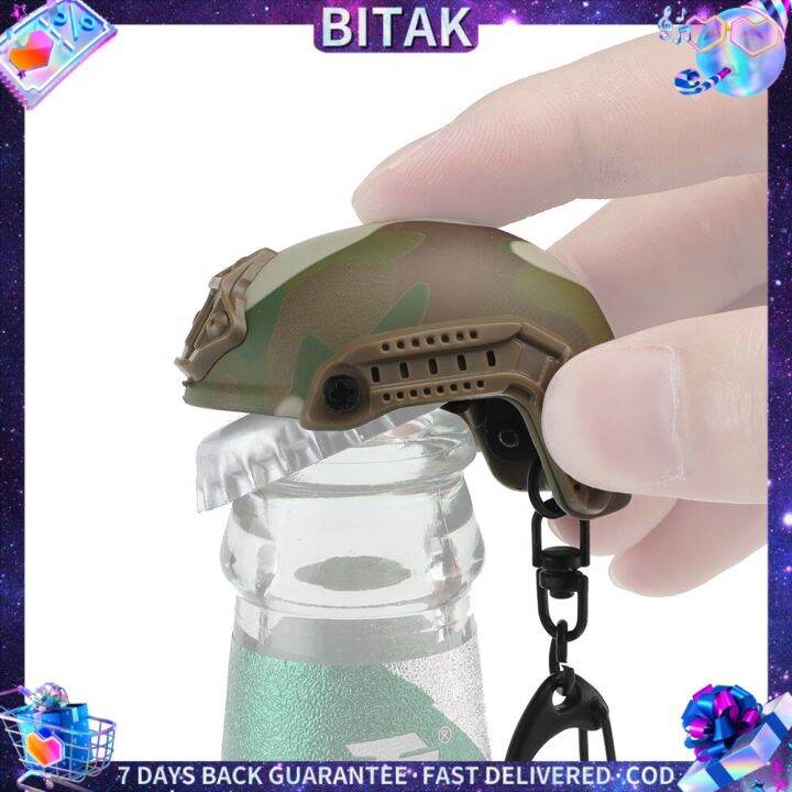 Bitak พวงกุญแจยุทธวิธี FAST H/elm/et รูปร่างที่เปิดขวด B/ar Be/er ...