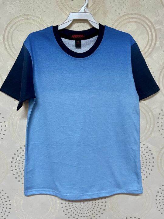 BAJU KAOS OBLONG GRADASI KOMBINASI TANGAN | Lazada Indonesia