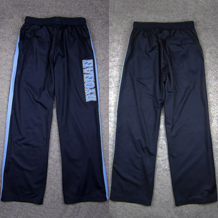 Slam Dunk Ryonan High School No7 Akira Sendoh Basketball Team Casual Sweatpants Dark Blue