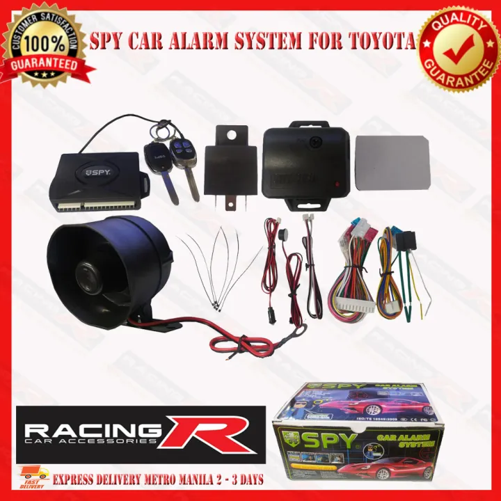 Spy Car Alarm System for Old Toyota Cars (Car Accessories) (made in ...