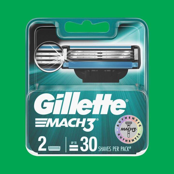 GILLETTE Mach 3 Refills 2's | Lazada PH
