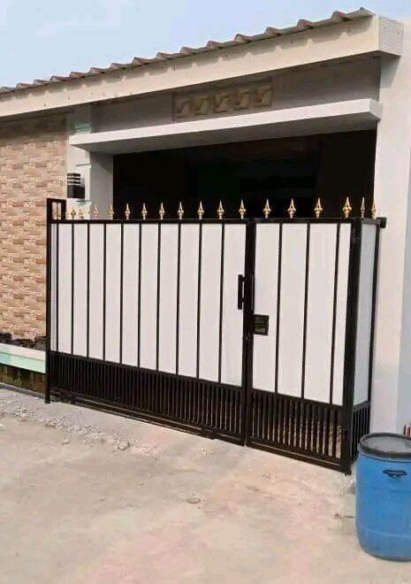 pagar mini malis pagar grc motip serat kayu | Lazada Indonesia