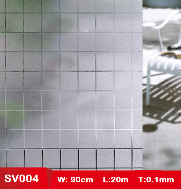 Stiker Kaca PVC Motif Kotak 90cmx20m & 120cmx20m / Stiker Kaca Jendela ...