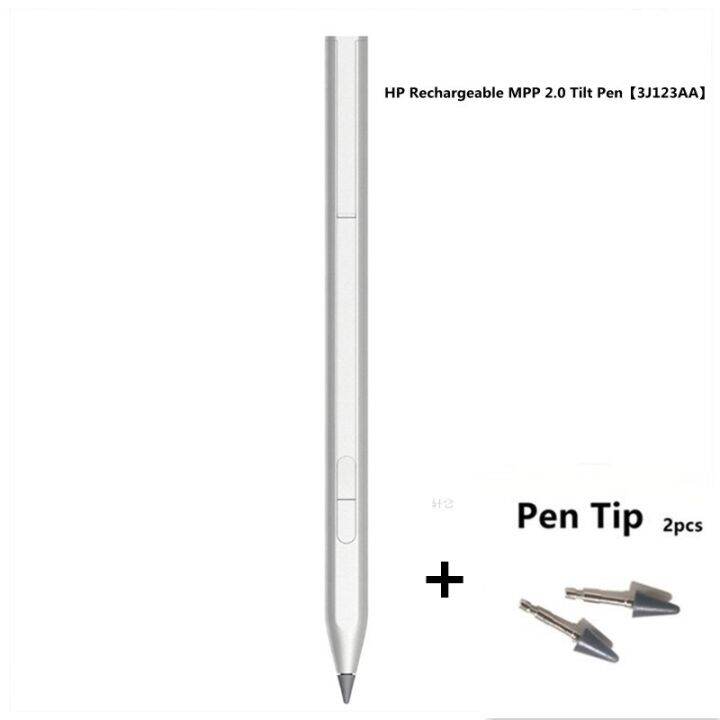 Original Stylus Pen HP Rechargeable MPP 2.0 Tilt Pen 3J122A 3J123A For ...