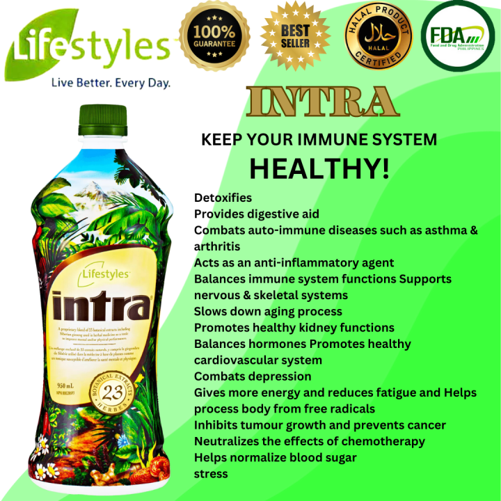 Lifestyles Intra Herbal Juice ORIGINAL 950ml ( 1 Bottle ) | Lazada PH