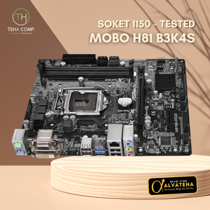Motherboard H81 Soket 1150 DDR3 Core i5 Gen 4 Mainboard Ci3 Mobo Ci5 ...