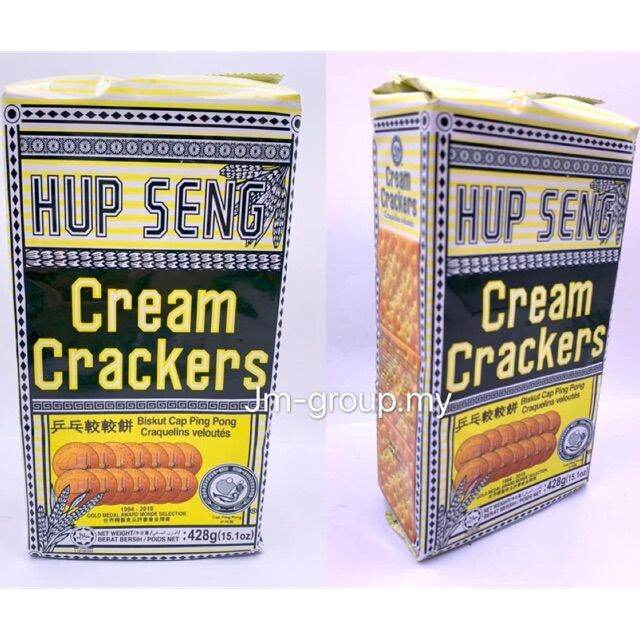HUP SENG Ping Pong Cream Crackers 428g | Lazada