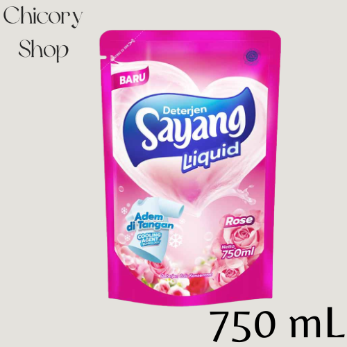 Sayang Deterjen Liquid Konsentrat Rose 750mL | Lazada Indonesia
