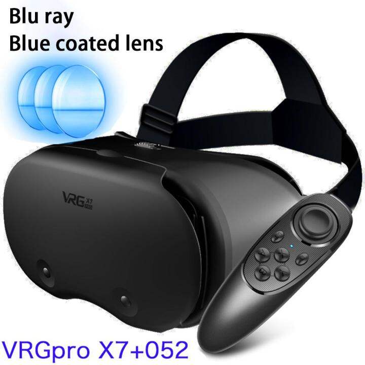 หมวกสำหรับความจริงเสมือนป้องกันดวงตา X7แว่น VR แสงสีฟ้า VRG Pro ใช้ได้ ...