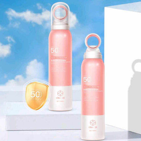 GLO21 SPF50+ Waterproof UV Protection High Power Sunscreen Spray ...