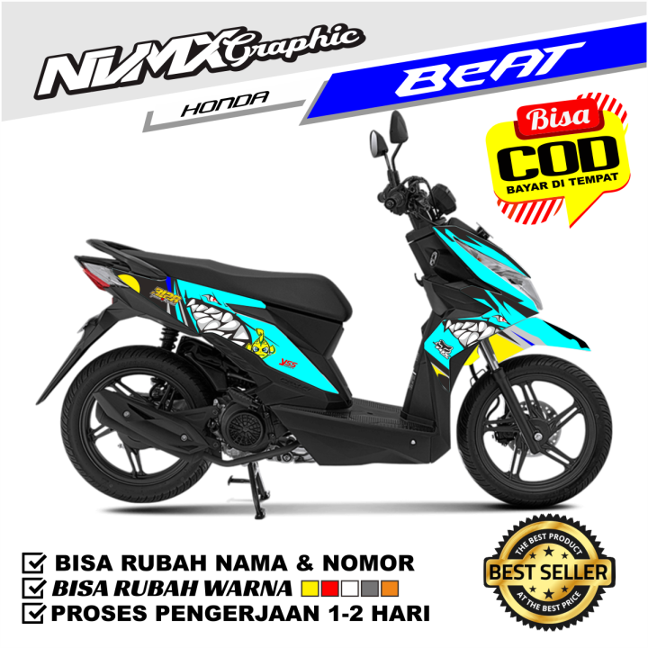 DECAL HONDA BEAT ESP/FI/BEAT STREET 2021/DECAL BEAT HIU | Lazada Indonesia