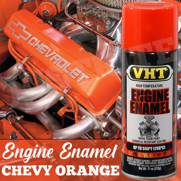 VHT Engine Enamel CHEVY ORANGE Spray Paint Spraypaint PROMO PRICE ...