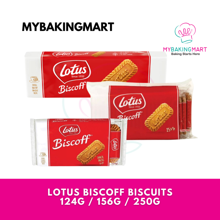 Lotus Biscoff Biscuit 124g / 156g / 250g - Biskut Lotus Caramel - Exp ...