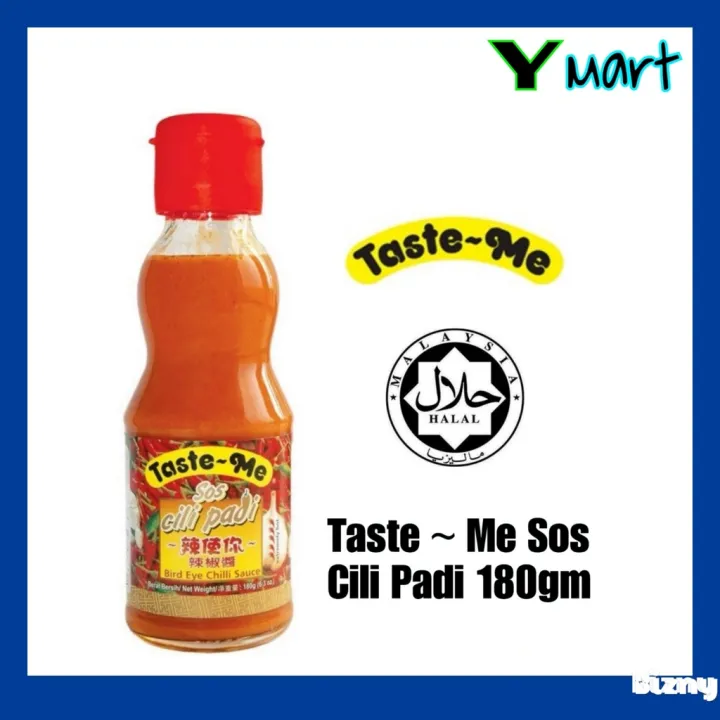 YAMRT Taste~Me Sos Cili Padi 180gm Bird Eye Chilli Sauce 辣使你辣椒酱 | Lazada