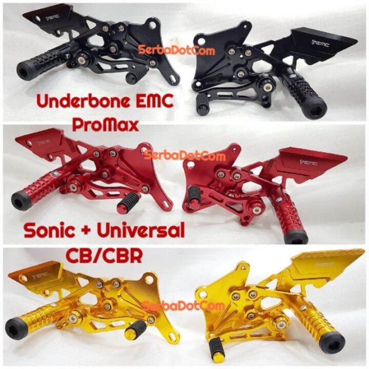 FOOTSTEP STEP CONGKEL UNDERBONE SONIC SUPRA GTR CBR 150 K45 K46 NEW OLD ...