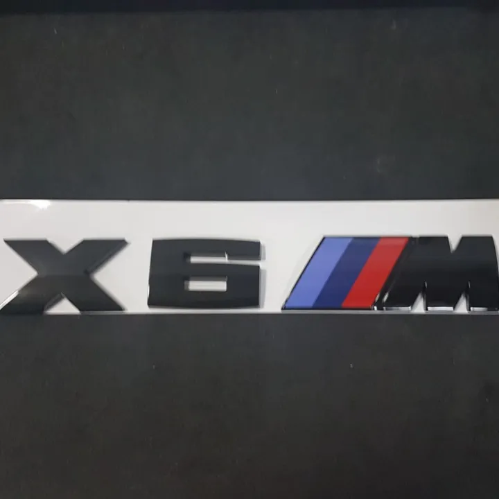 X6 /// M BMW LOGO 3D โลโก้ติดหลัง | Lazada.co.th