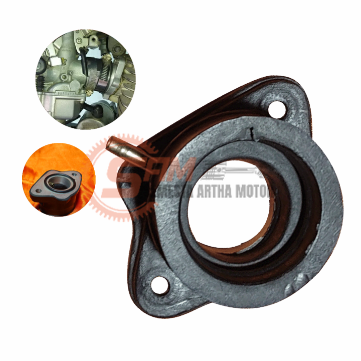 Manipul Karet Intake Manifold Motor Honda New Tiger Revo Sambungan Carbu Manipol | Lazada Indonesia
