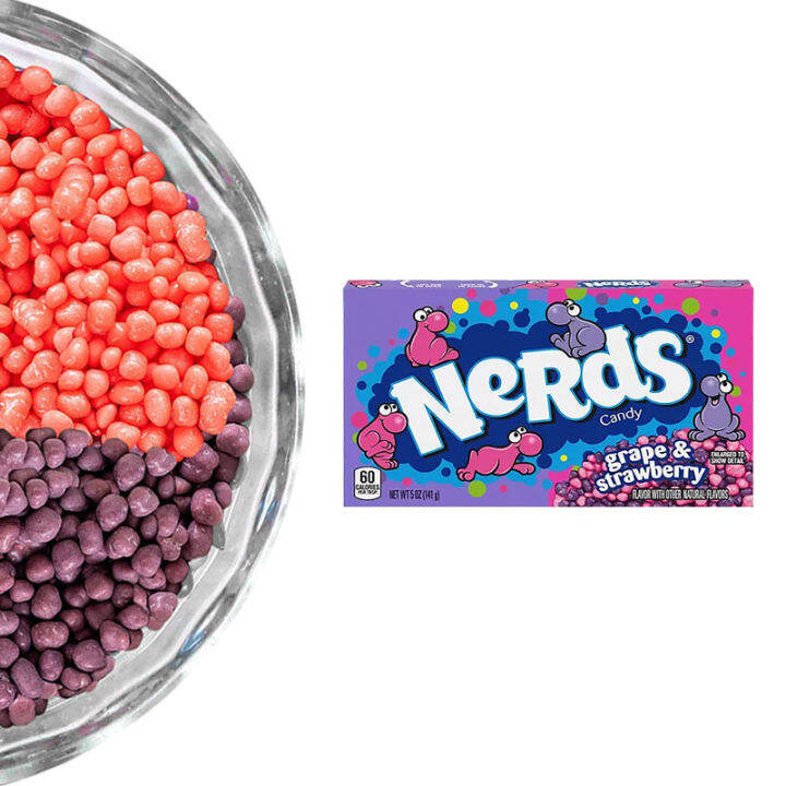 Nerds Grape Strawberry CandiesTheater Box 5oz (141.7g) | Lazada PH