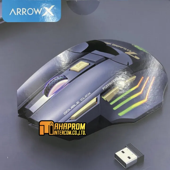 ARROW X WIRELESS GAMING MOUSE รุ่น YDK-WG-X7 | Lazada.co.th