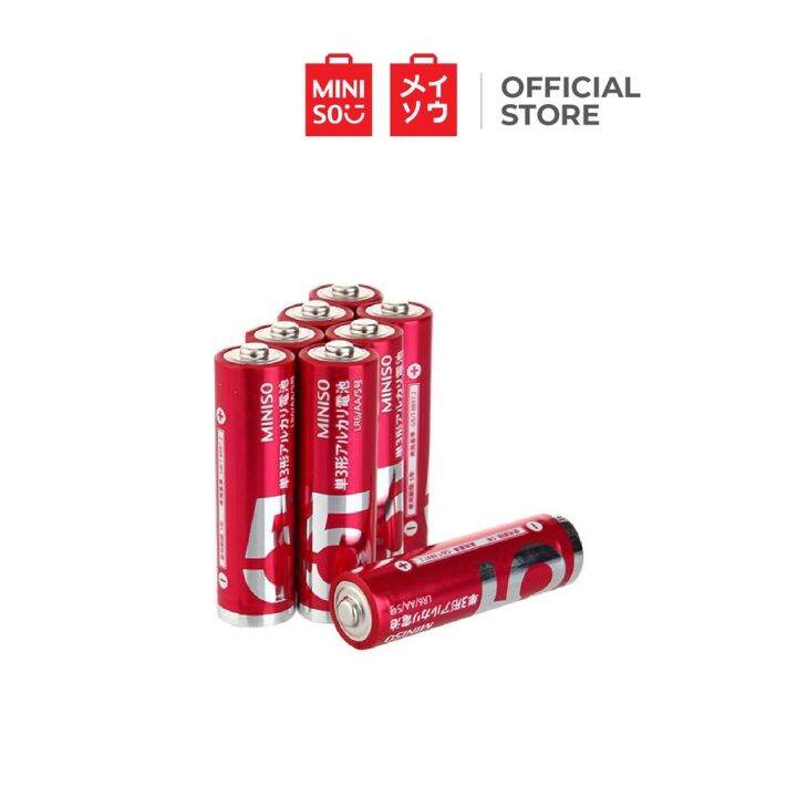 Miniso Aa Alkaline Battery 8 Pack | Lazada PH