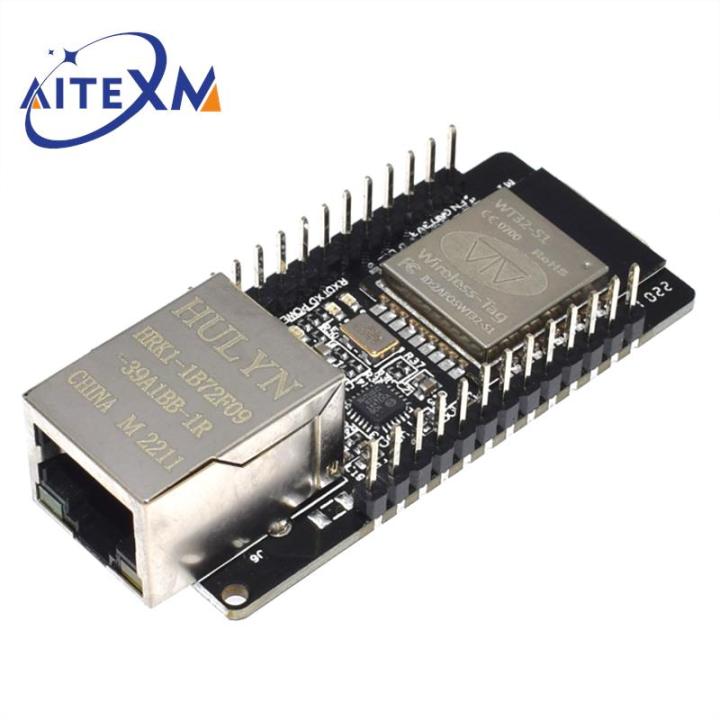 Wt32 Eth01 Embedded Serial Port Networking Bluetooth Compatible Ethernet Wifi Combo Gateway Mcu