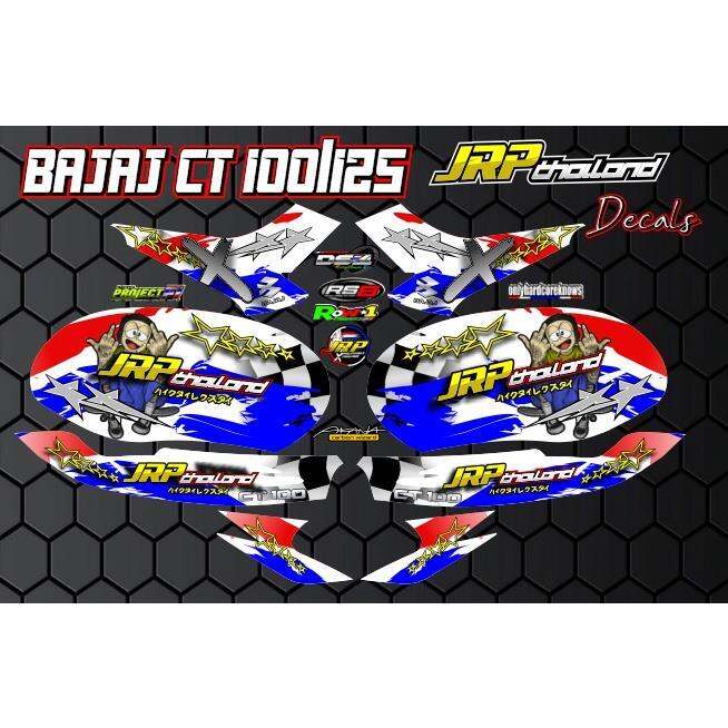 KAWASAKI BAJAJ 100/125 DECALS JRP | Lazada PH
