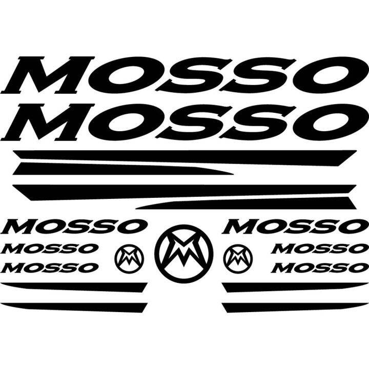 Mosso Bike Frame Decals | Lazada PH