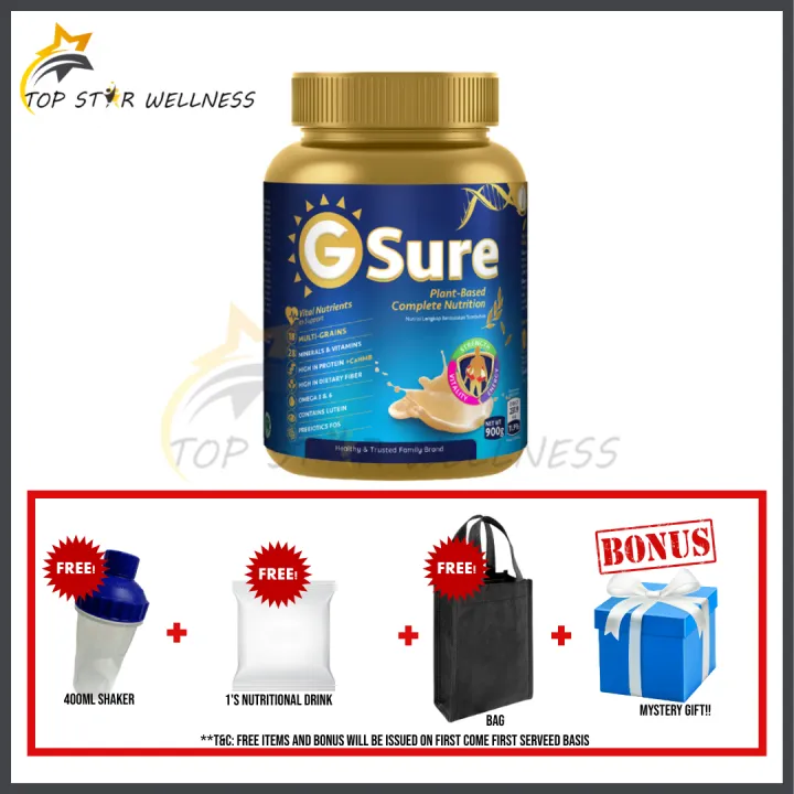 Good Morning GSure G Sure Plant-Based Complete Nutrition Beverage 900g ...