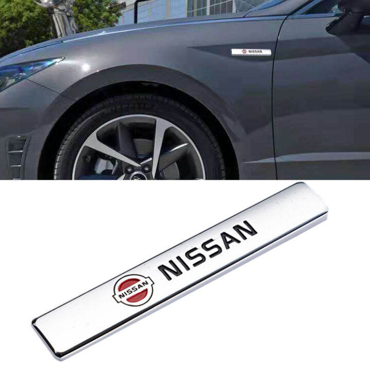 1 Piece Car Metal Sticker For Nissan March Almera Note Sentra NP300 ...