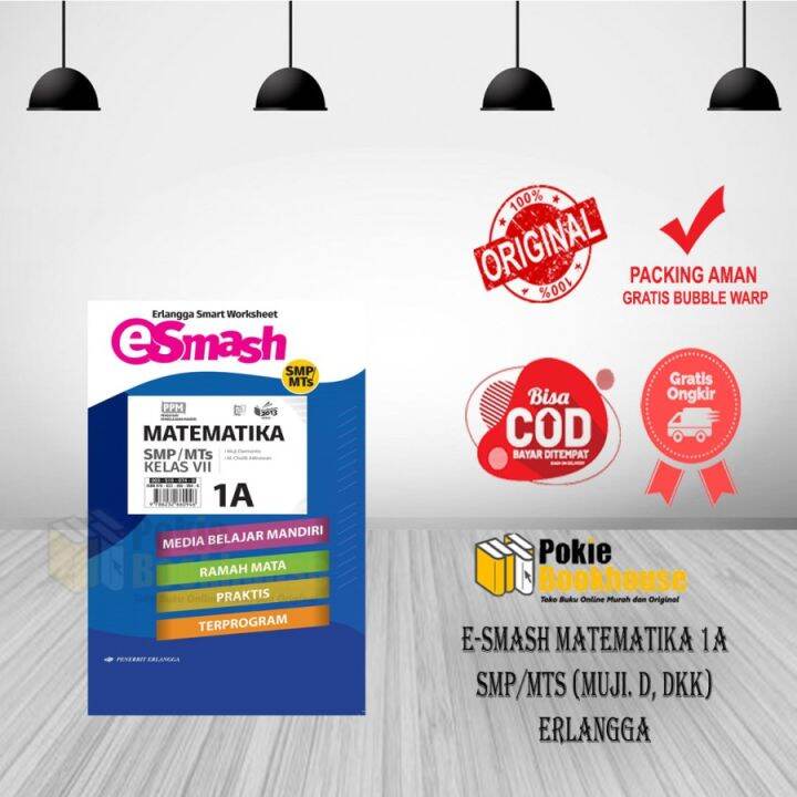 BEST SELLER E-SMASH MATEMATIKA 1A 1B 2A 2B 3A 3B SMP/MTS KELAS 7 8 & 9 ...